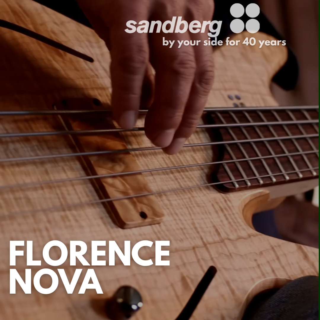 NEW! Florence Nova Bass for our 40th Anniversary! - Sandberg Guitars